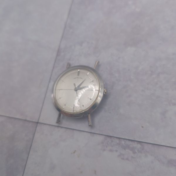 Vintage Hamilton Wind Up Watch Works, 10k Gold Filled, Case Broke ...