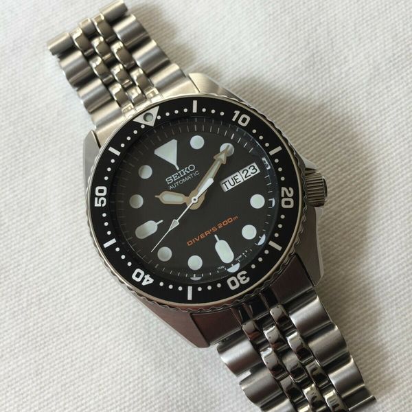 Seiko SKX013K2 Automatic Diver Watch 7S26-0030 w/ Original Packaging ...