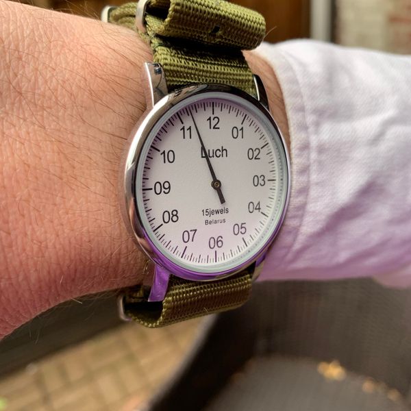 [WTS] Luch one-hand watch | WatchCharts Marketplace