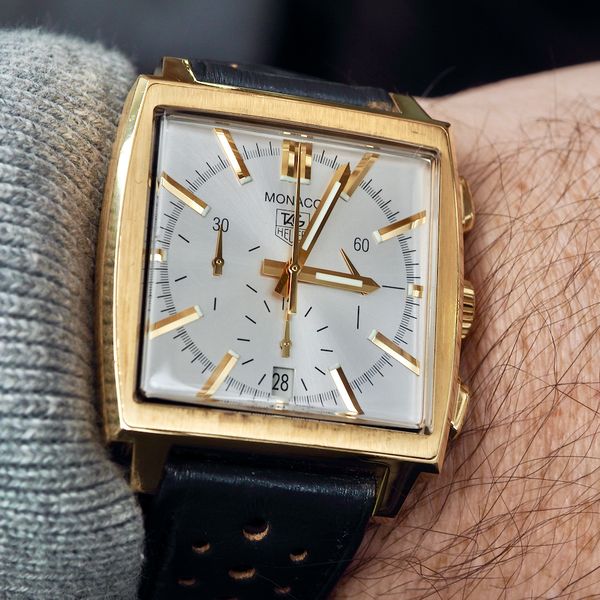 FS: TAG Heuer Monaco Gold CW5140 | WatchCharts Marketplace