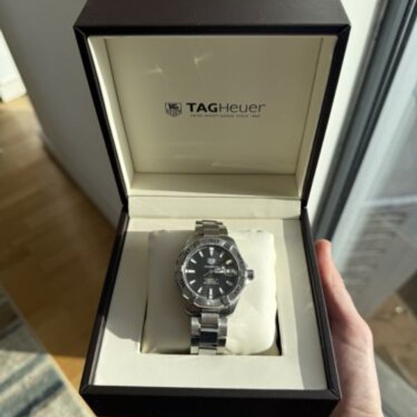 TAG Heuer Aquaracer Grey 41MM Men's Watch - with receipt, box ...