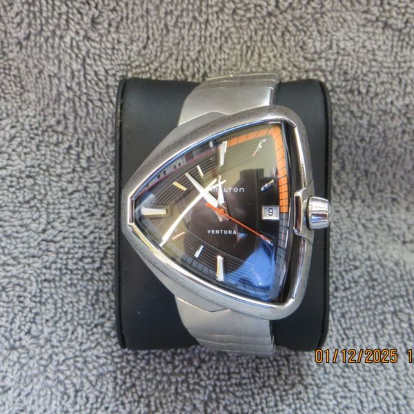 HAMILTON Hamilton Ventura Elvis 80 Commemorative Model H245510 Men's ...