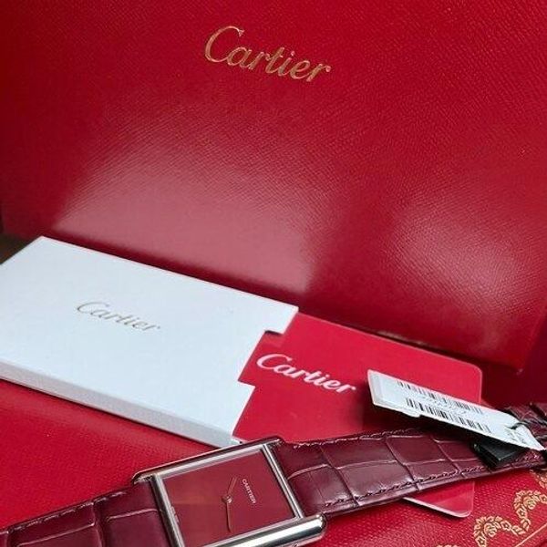 FS Cartier Tank Must Red NEW AND UNWORN | WatchCharts Marketplace