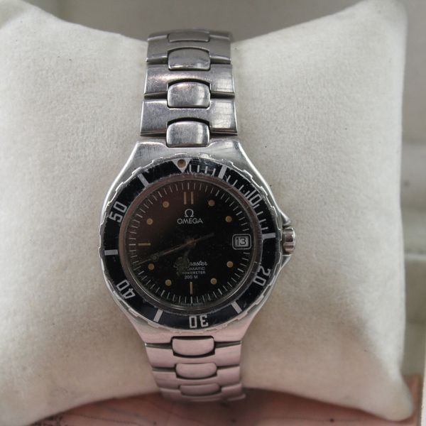 Mens Omega Seamaster 200m 'Pre Bond' Watch Automatic Requires Service ...
