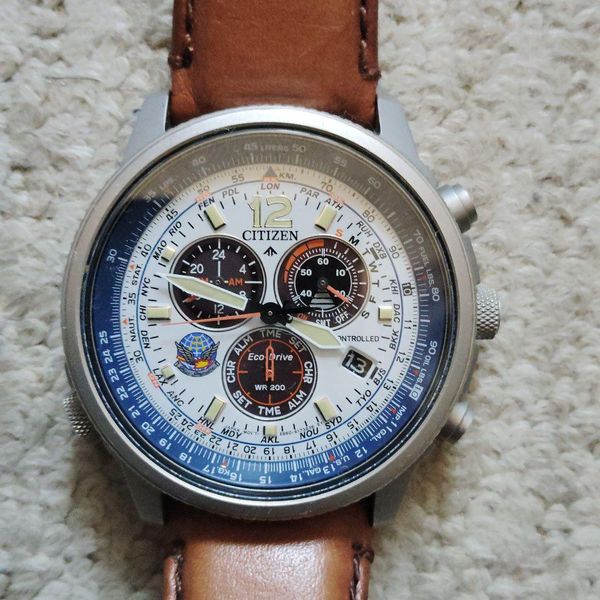 Citizen Promaster Eco Drive Blue Impulse Watch, Model C, 47mm, Used ...