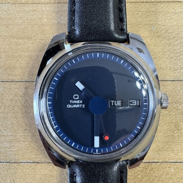 1975 Timex Q Enigma Mystery Dial Watch | WatchCharts Marketplace