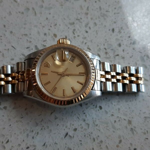 Damaged Rolex ladies datejust watch for scrap value. | WatchCharts ...