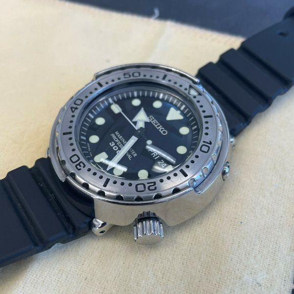 Seiko Prospex Marine Master SBBN033 Quartz Caliber 7C46 (Used ...