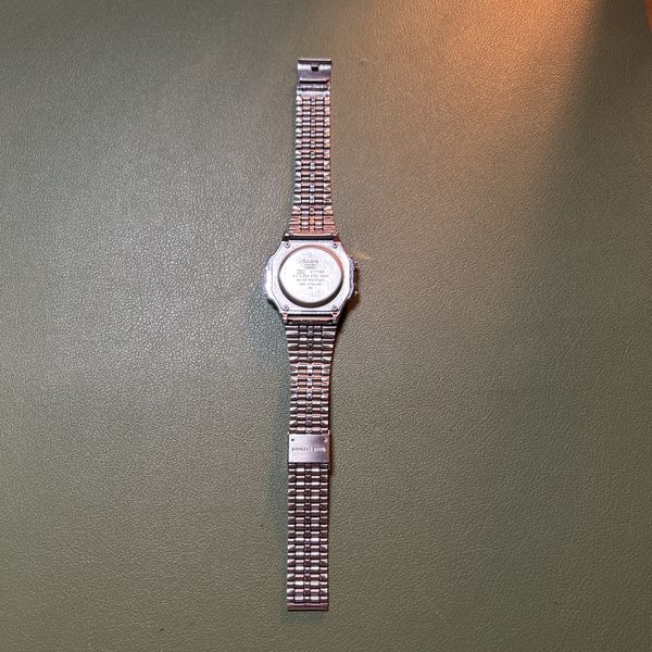 Casio 593 A171WE Watch Vintage Retro Alarm Chrono Quartz Digital ...