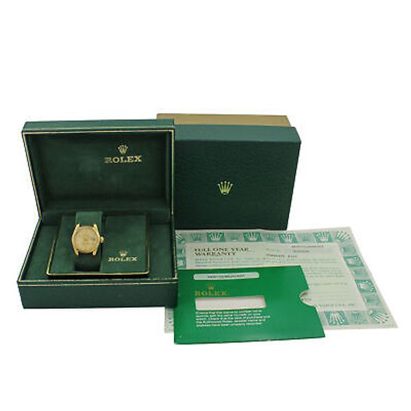 Rolex OP Datejust 18k Gold 6917 Ladies Watch Head Only Full Set # ...