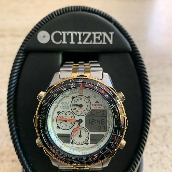 Citizen Navihawk watch model CTZ-E6758. Excellent condition new battery ...