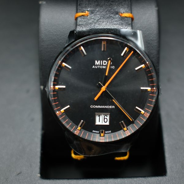 [WTS] Mido Commander Big Date Black/Orange – 499 USD | WatchCharts ...