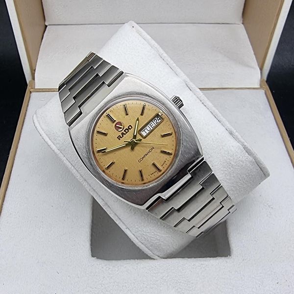 Rare Vintage Rado Companion Automatic Day/Date Watch | WatchCharts ...