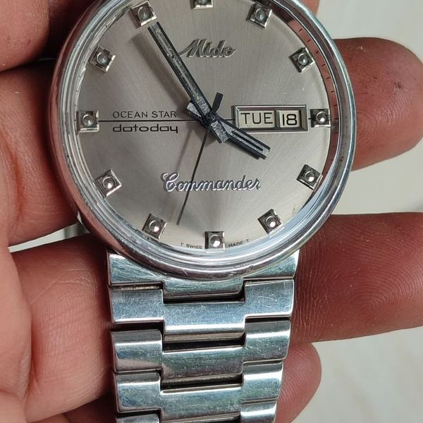 mido commander rare vintage watch men automatic | WatchCharts Marketplace