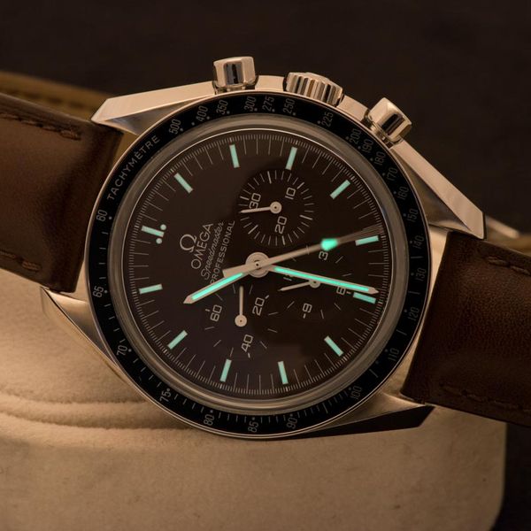 FS Omega Speedmaster "Chocolate" Moon Watch | WatchCharts Marketplace