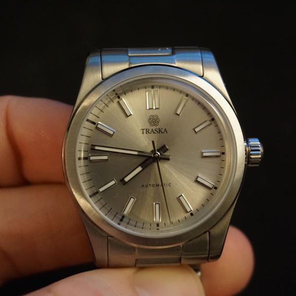 [WTS] Traska Commuter V3 No Date 36mm, Sterling Silver | WatchCharts ...