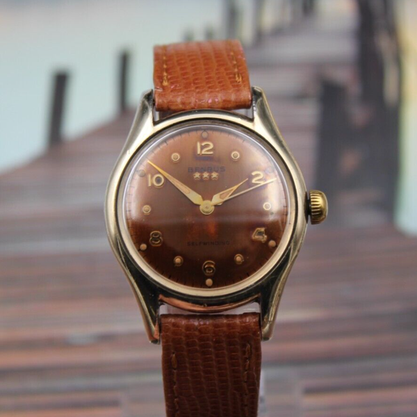 Classic Men's Benrus Automatic Wristwatch; Running | WatchCharts ...