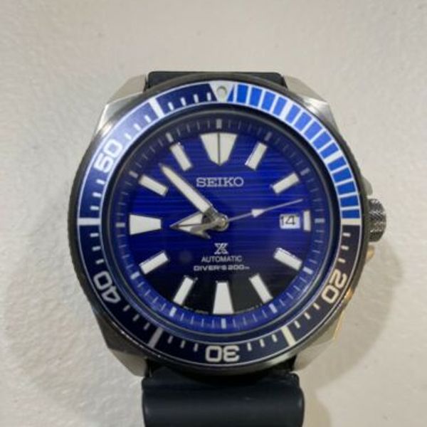 NEW Seiko SRPC93 Prospex Samurai Save The Ocean Samurai Automatic Dive ...