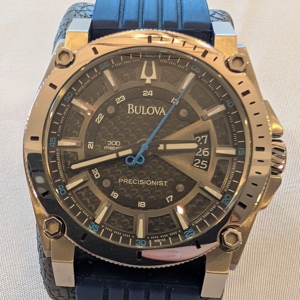 Bulova Men's Precisionist Titanium Champlain Watch w/ Multiple Straps ...