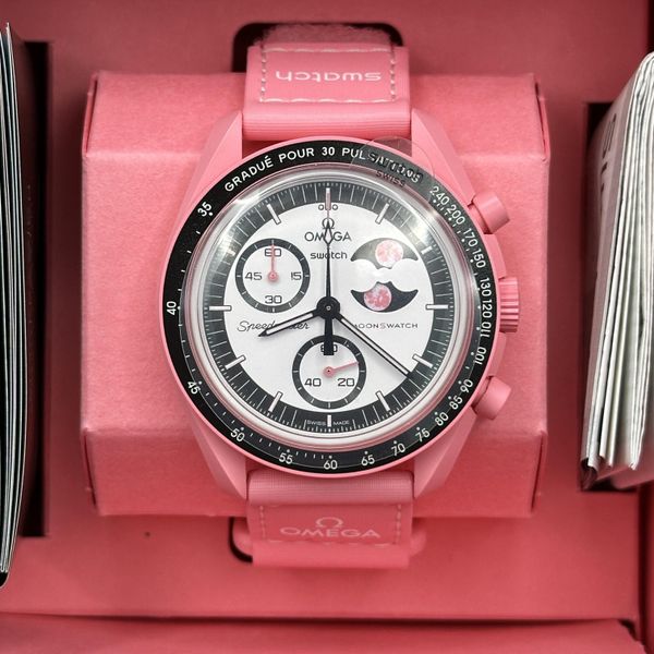 [WTS] Limited Edition MoonSwatch Pink Moonphase | WatchCharts Marketplace