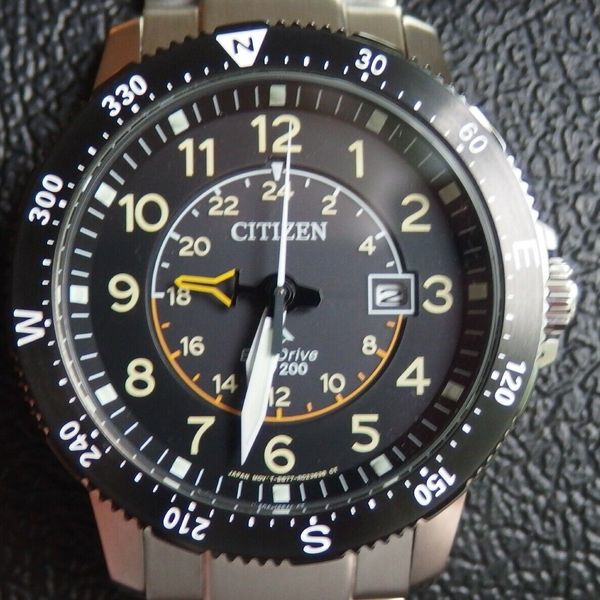 Citizen B877-R009257 Promaster Sky GMT-Compass Points Bezel WR 200 Men ...