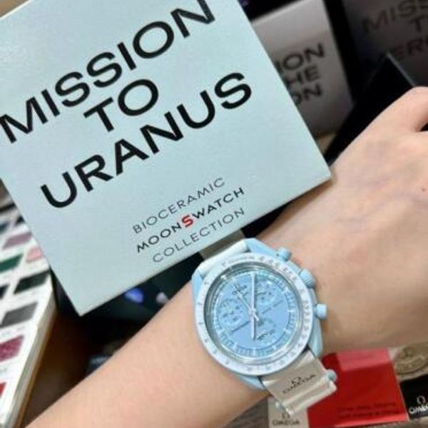Swatch x Omega Moonswatch Mission To The Uranus Watch - With Box ...