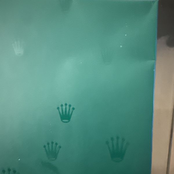 Rolex Wrapping Paper And Ribon For A Skyweller Box -mint Condition ...