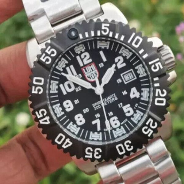 Luminox Navy Seal Steel Colormark 3150 Quartz Man's Watch Military ...