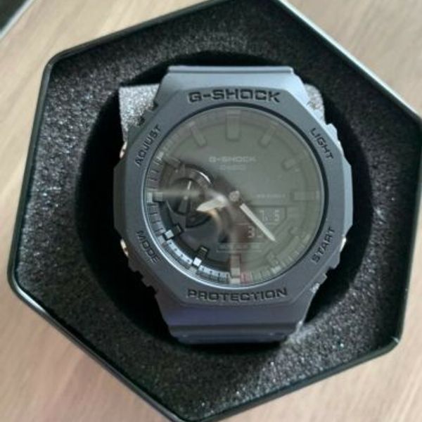 Casio G-Shock GA-2100-1A1ER “Casioak” Triple Black (Serial Number ...