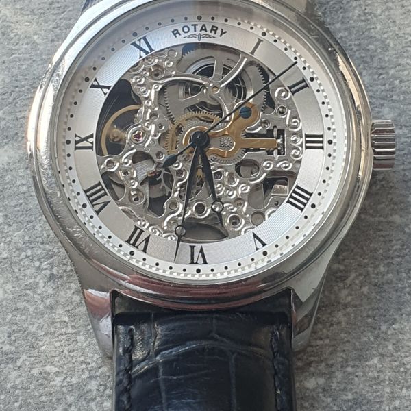 Rotary Skeleton Automatic Men's | WatchCharts Marketplace