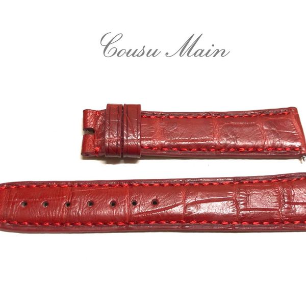 [Cousu Main] 18mm-16mm double-sided crocodile one-touch spring bar ...