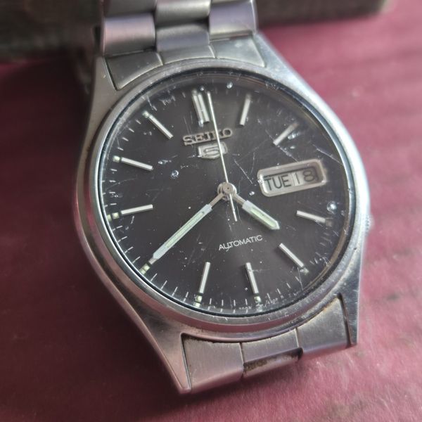 Vintage Seiko 5 Automatic Mens Watch 7009 | WatchCharts Marketplace