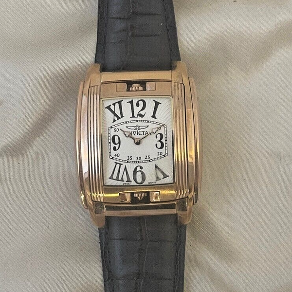 Invicta Dual time Transatlantic model 2436, Very Rare Watch ...