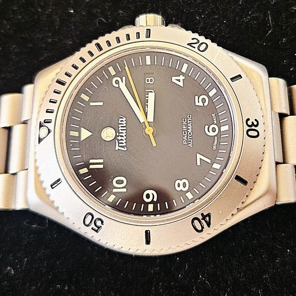 Tutima Pacific Military 43mm Automatic Men's Watch | WatchCharts ...