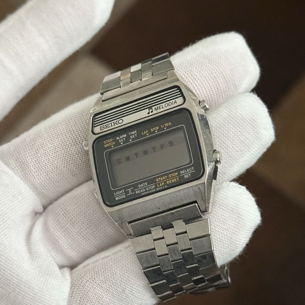 Rare Vintage Seiko Melodia Digital Melody Watch A169-5010 JDM 1980s ...