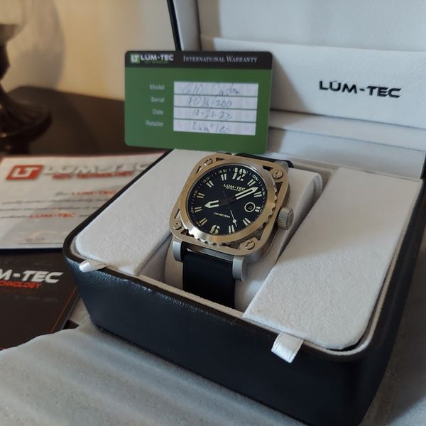 Lum Tec G10 Watch Brand New Never Worn. Upgraded Archer Silicone Band ...