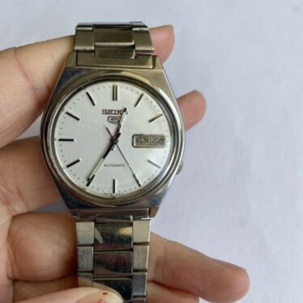Seiko 5 Automatic Mens Watch With Day And Date 7009-3140 A | WatchCharts Marketplace
