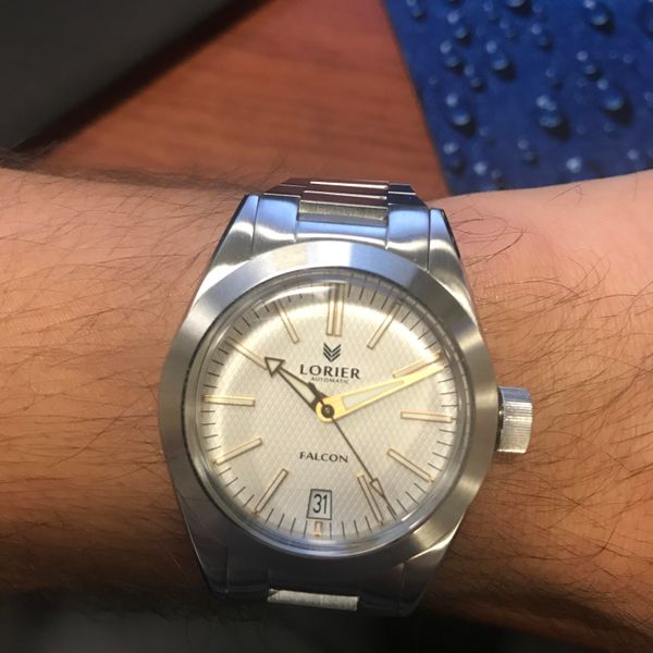 [WTS] Lorier Falcon 39mm Alpine White | WatchCharts Marketplace