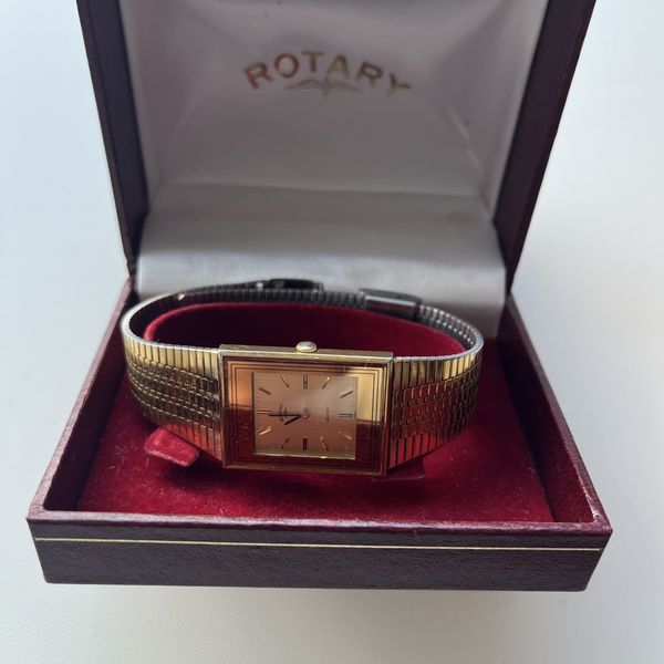 Rotary Dress Watch Vintage Menâ s | WatchCharts Marketplace