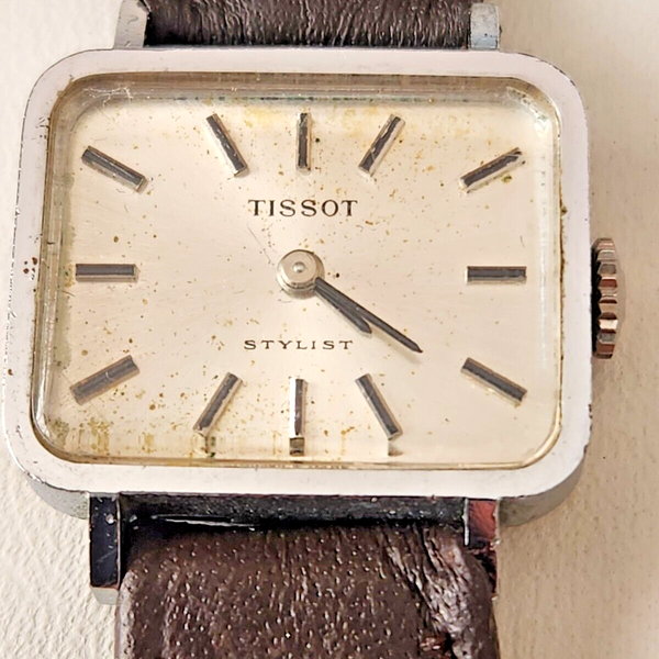 Ladies Vintage Tissot Stylist Swiss Mechanical Watch Working ...