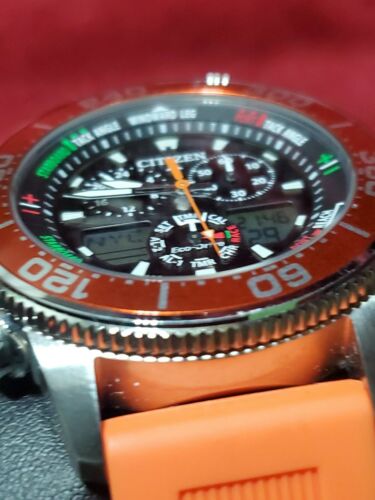 Citizen PROMASTER MARINE Sailhawk Eco Drive JR4061-00F Analog Digital ...