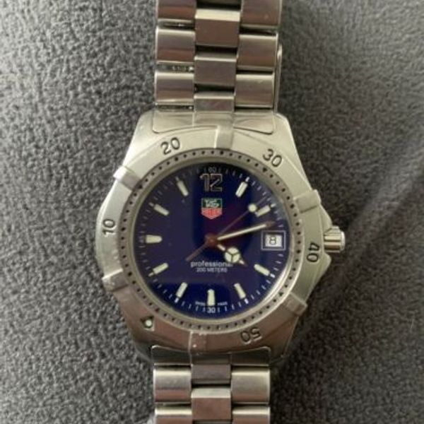 Tag Heuer 2000 Stainless Steel Watch WK1113 | WatchCharts Marketplace