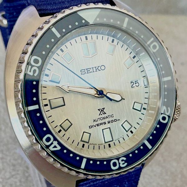 Custom Seiko "Captain Willard" Style Mod 1-of-1 with Save the Ocean ...