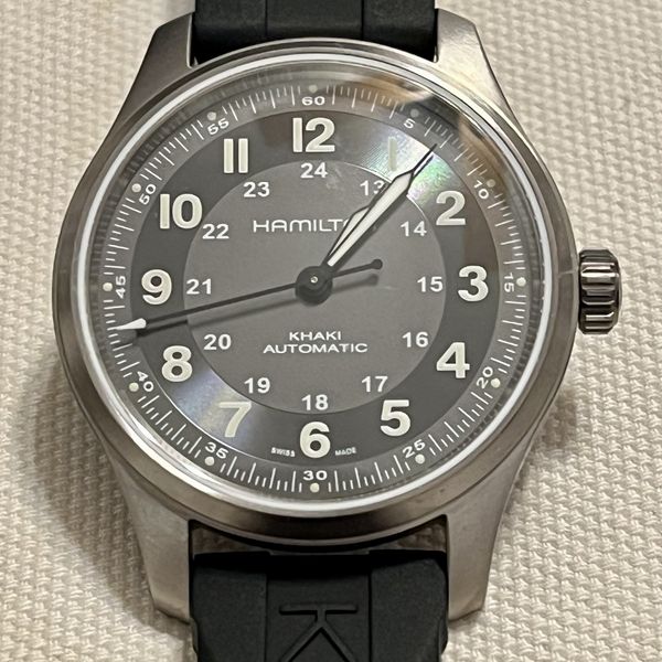 [$600 USD] Hamilton Khaki Titanium 42mm, w/ Hamilton rubber strap ...