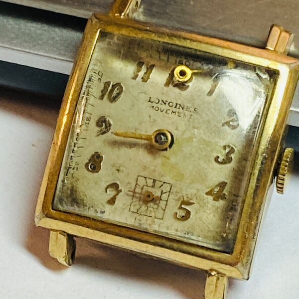 Vintage Longines Ref. 10L 17 Jewel Men's Manual Wristwatch 10k Gold ...