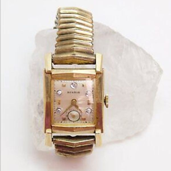 14K Gold Case 17 Jewel Benrus Watch 46.8g | WatchCharts Marketplace