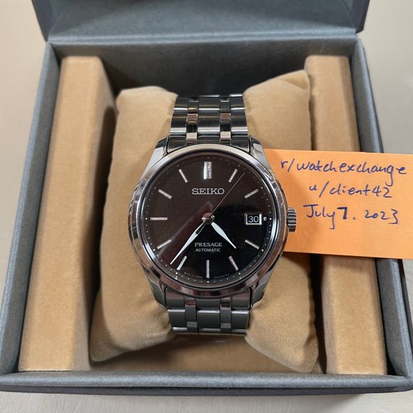 [WTS] Seiko Presage SARY149 4R35 Japanese Garden Black Dial Automatic ...