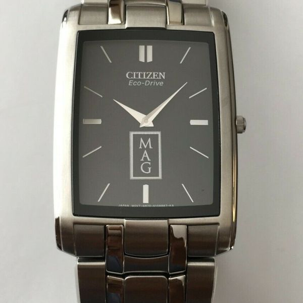 Citizen Stiletto Eco-Drive Watch MAG Stainless Steel G870-S074754 Mint ...