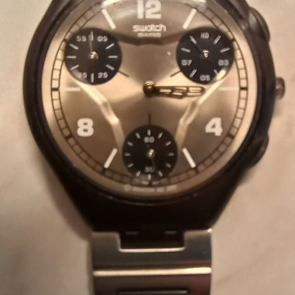 Swatch AG 2001 Chrono watch 130 new battery | WatchCharts Marketplace