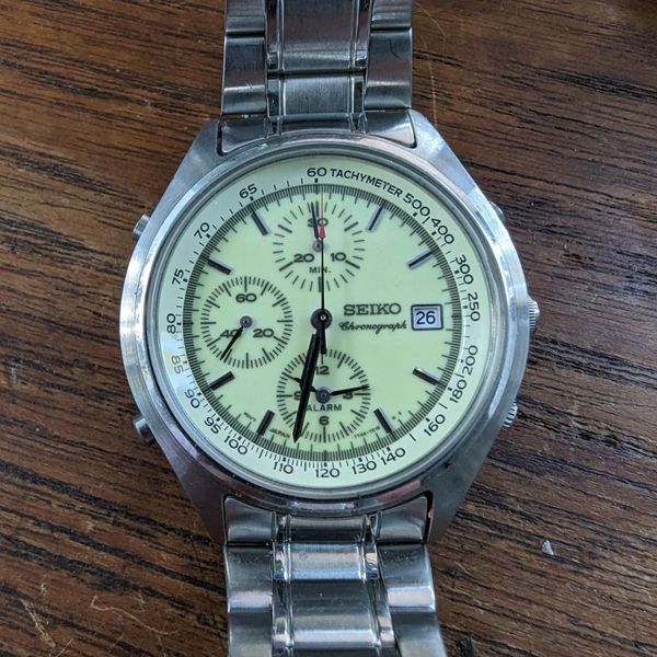 [WTS] Vintage Seiko 7T32-7C60 Full Lume Quartz Alarm Chronograph | WatchCharts Marketplace